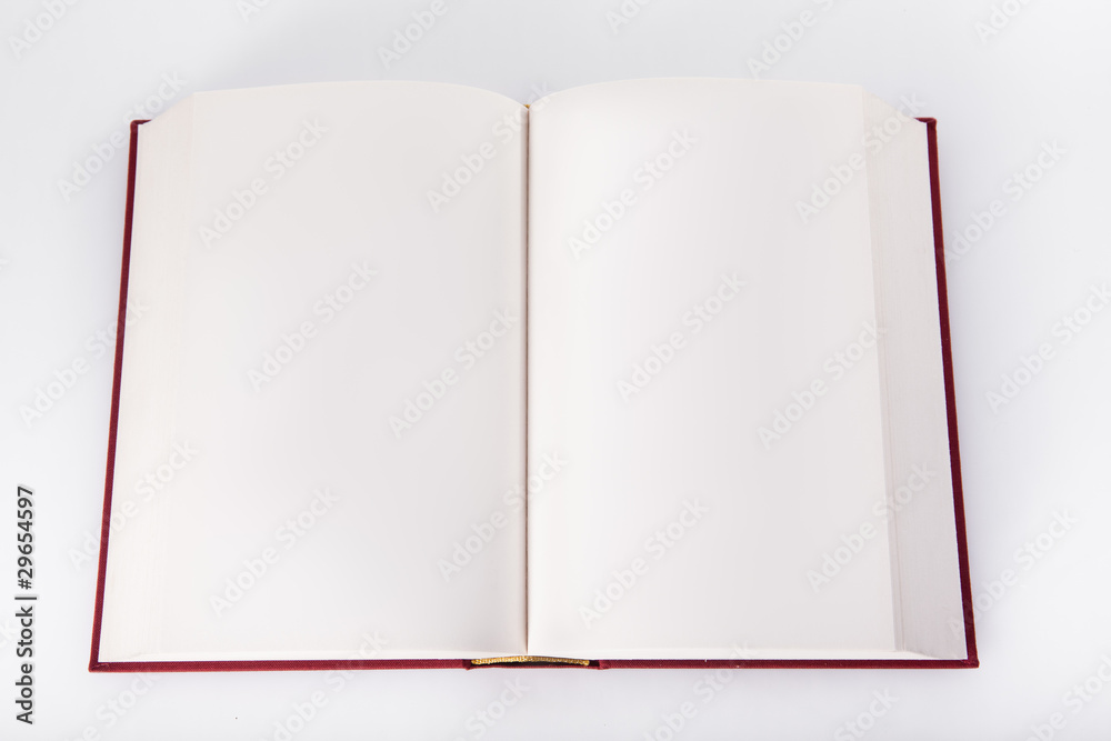 Leere Buchseiten Stock-Illustration | Adobe Stock