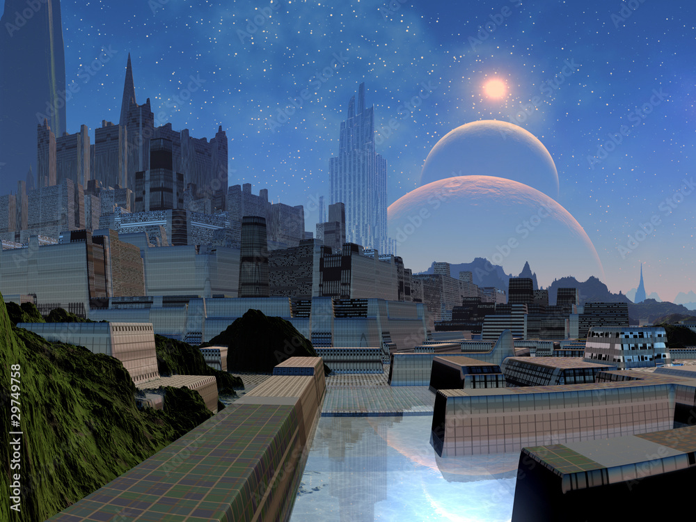 Alien Cityscapes