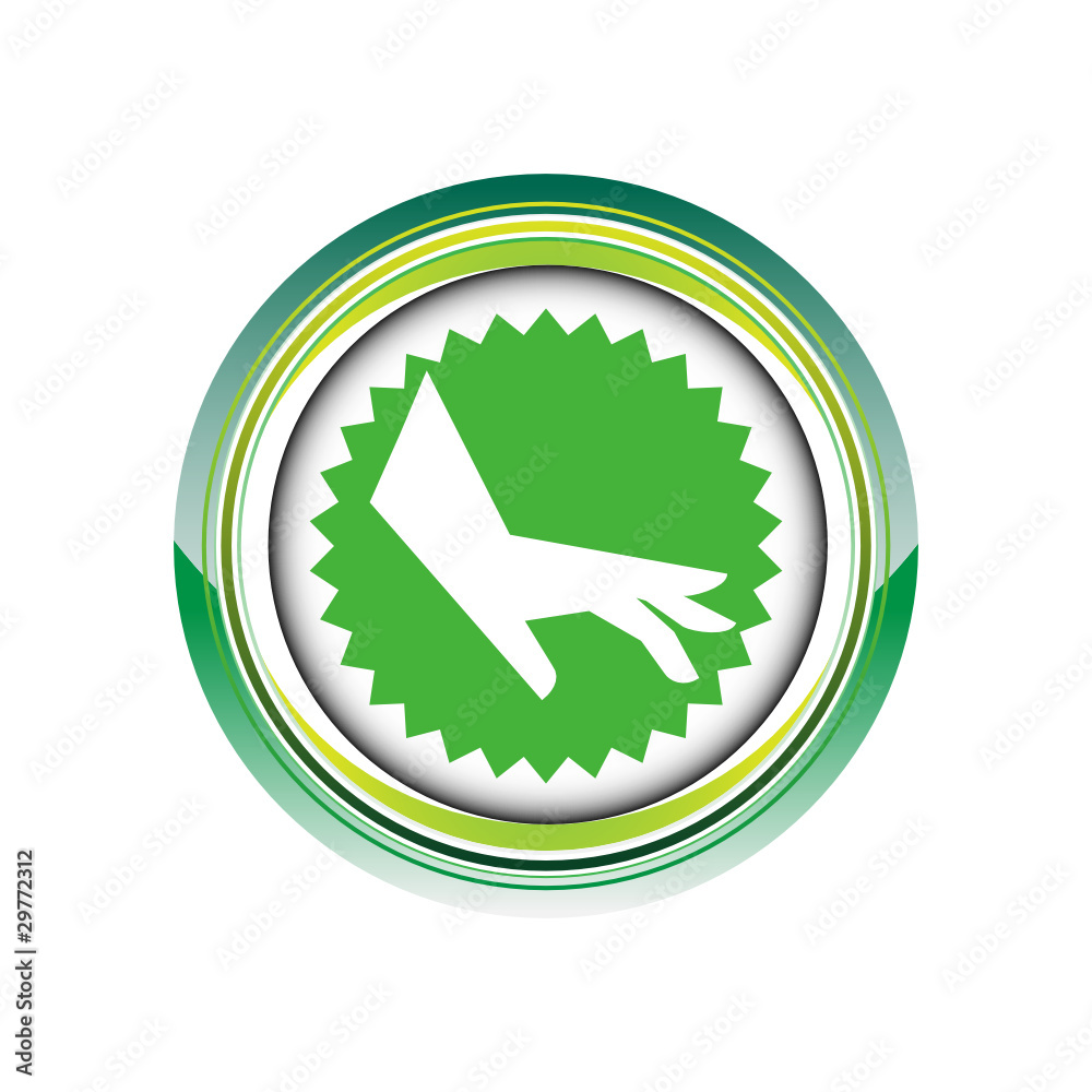 main geste humain doigts logo picto web icône design symbole Stock ...