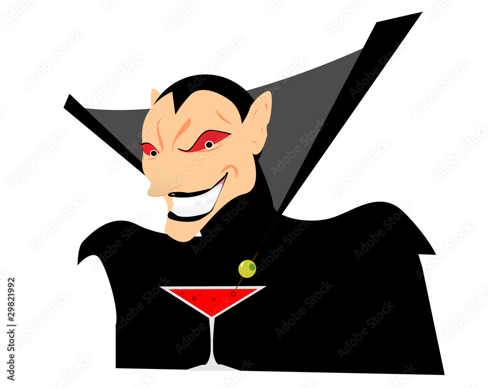 Vector cartoon vampire design Stock Vector | Adobe Stock