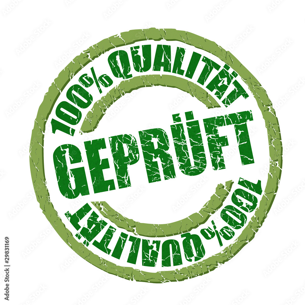 Stempel, geprüft Stock Illustration | Adobe Stock