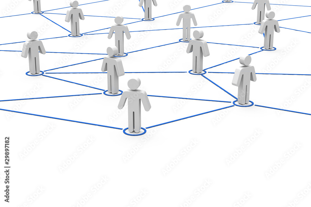 Netzwerk Stock-Illustration | Adobe Stock