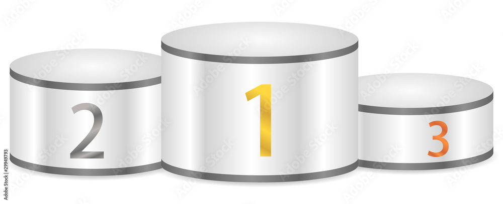 winner podium Stock Vector | Adobe Stock