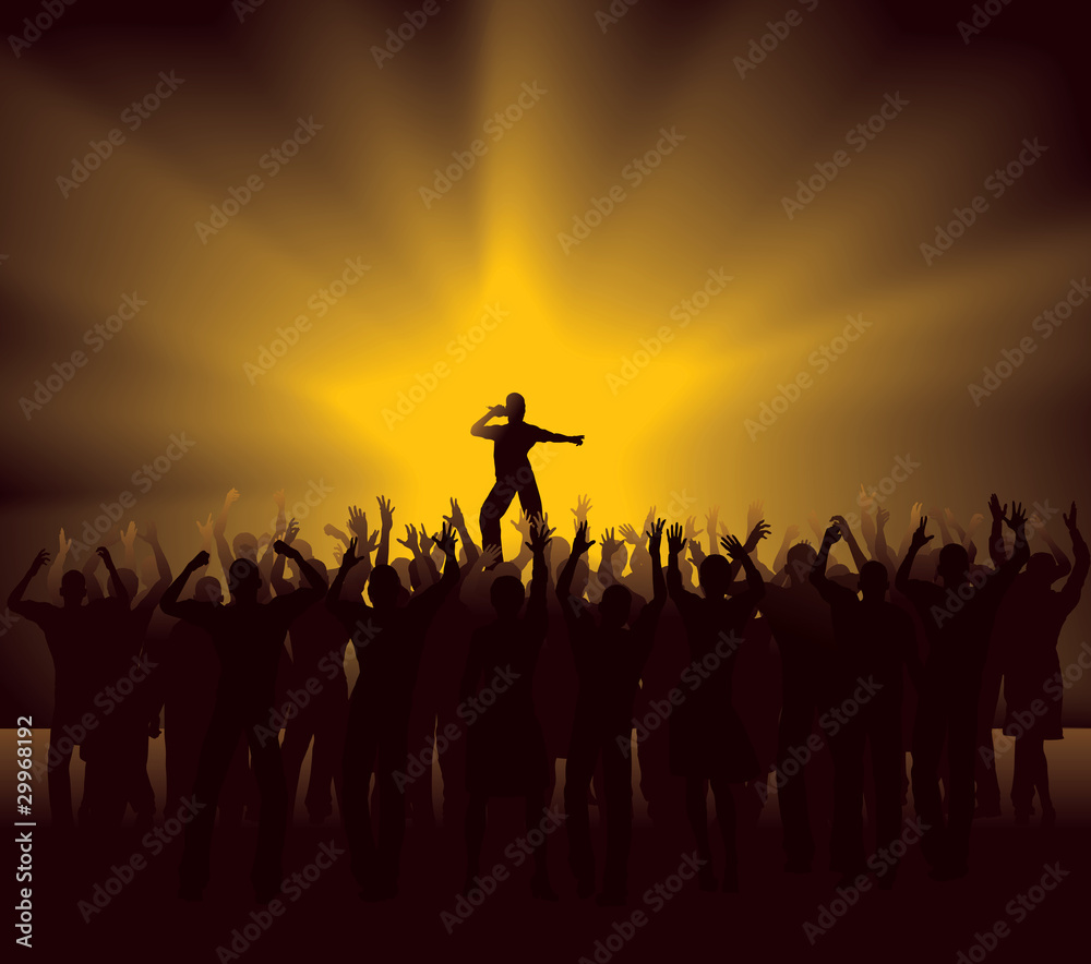 Crowds Cheering Concert