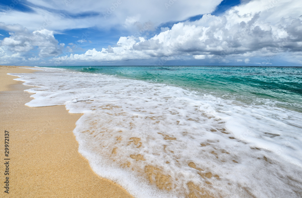 Beautiful beach Stock Photo | Adobe Stock
