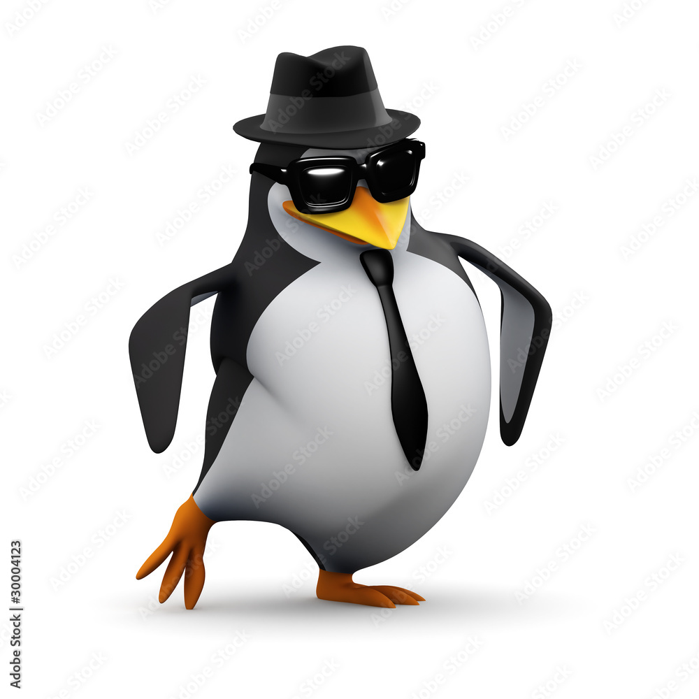 Animated Dancing Penguin