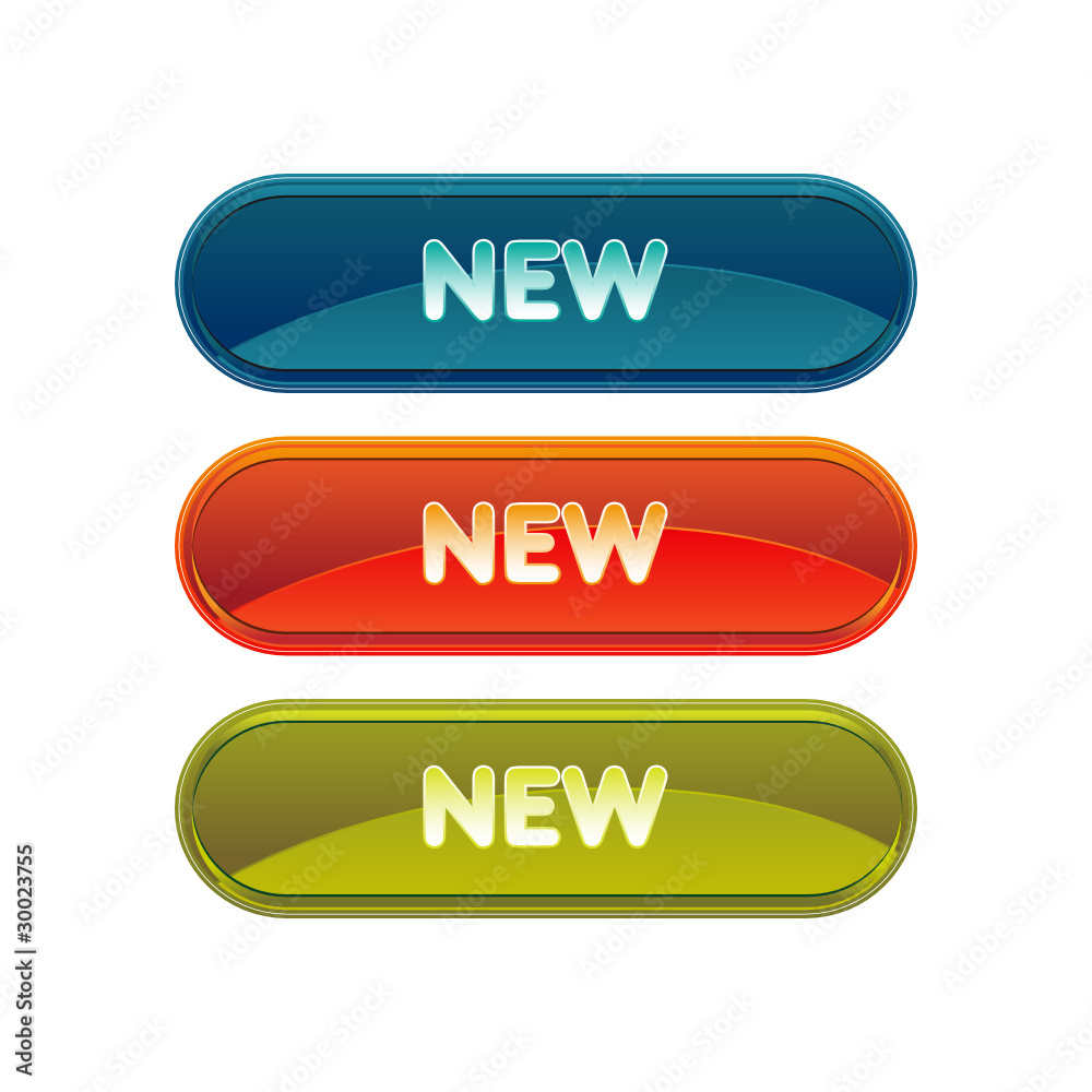 new nouveau inédit bouton picto logo internet design web Stock Vector ...