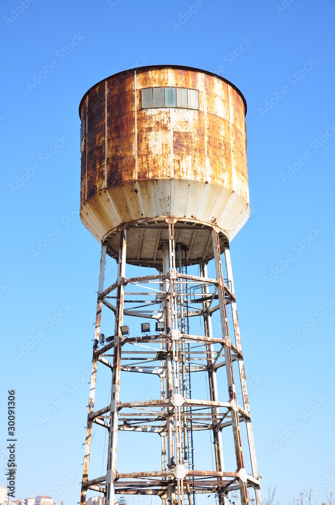 Water Tank Tower Stock Photo | Adobe Stock