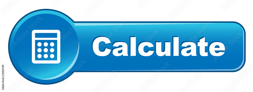 CALCULATE Web Button (calculator mathematics tools online icon) Stock ...
