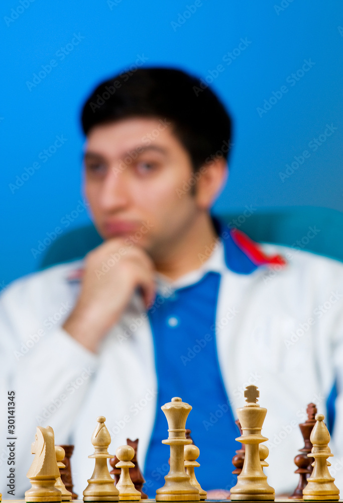FIDE Grand Master Vugar Gashimov (World Rank - 12) from Azerbaij Stock ...