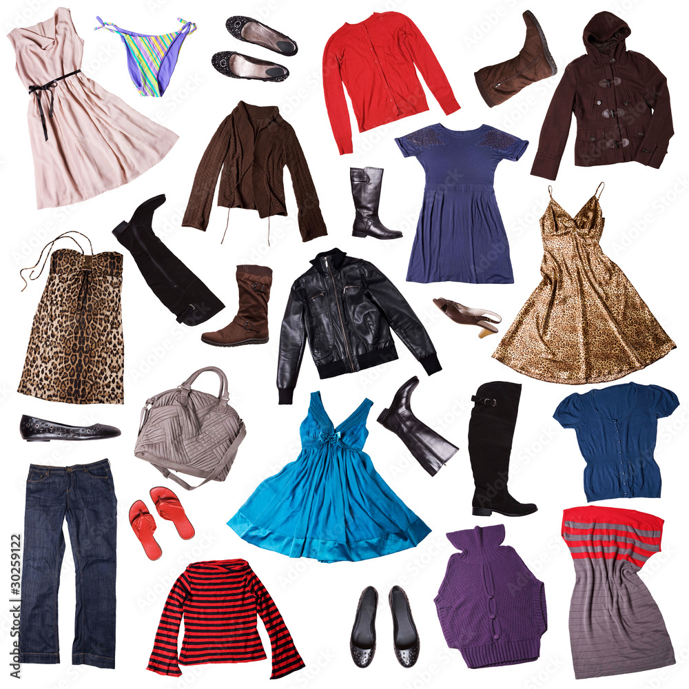 different clothes Stock Photo | Adobe Stock
