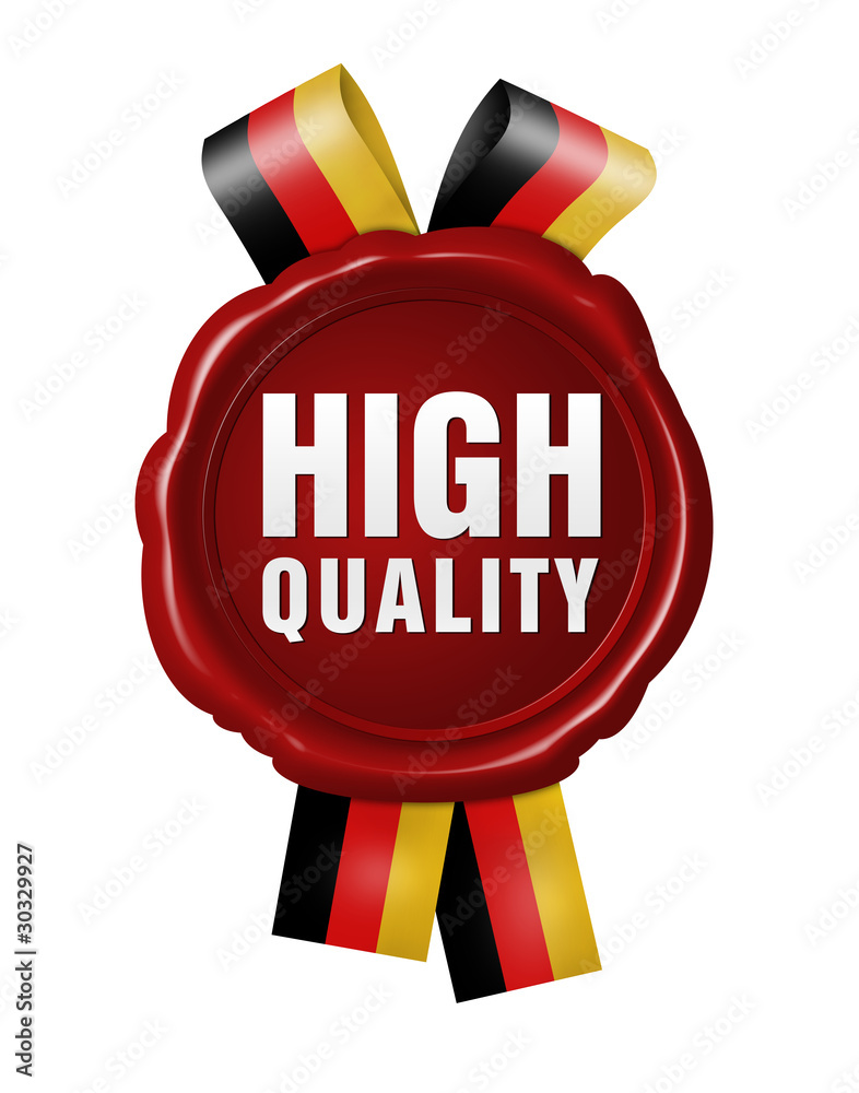 high quality made in germany Stock-Illustration | Adobe Stock