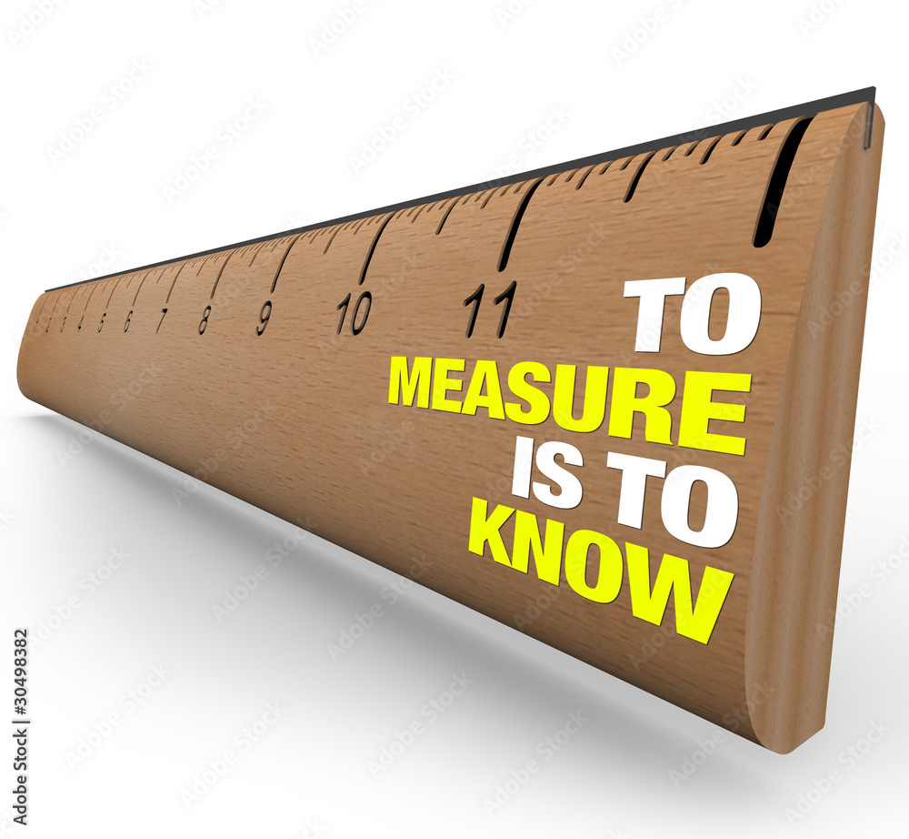 Ruler - To Measure is to Know - Importance of Metrics Stock ...