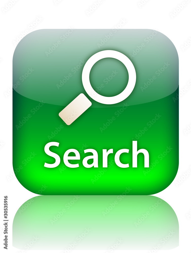 Search Button Icon Green