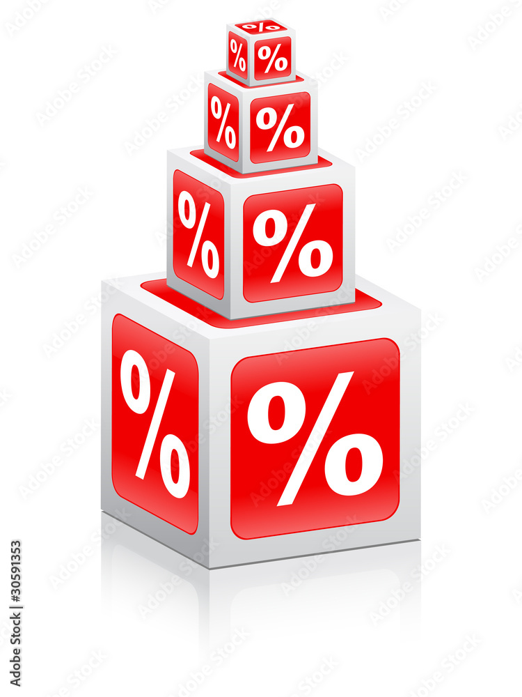 percent point Stock Vector | Adobe Stock