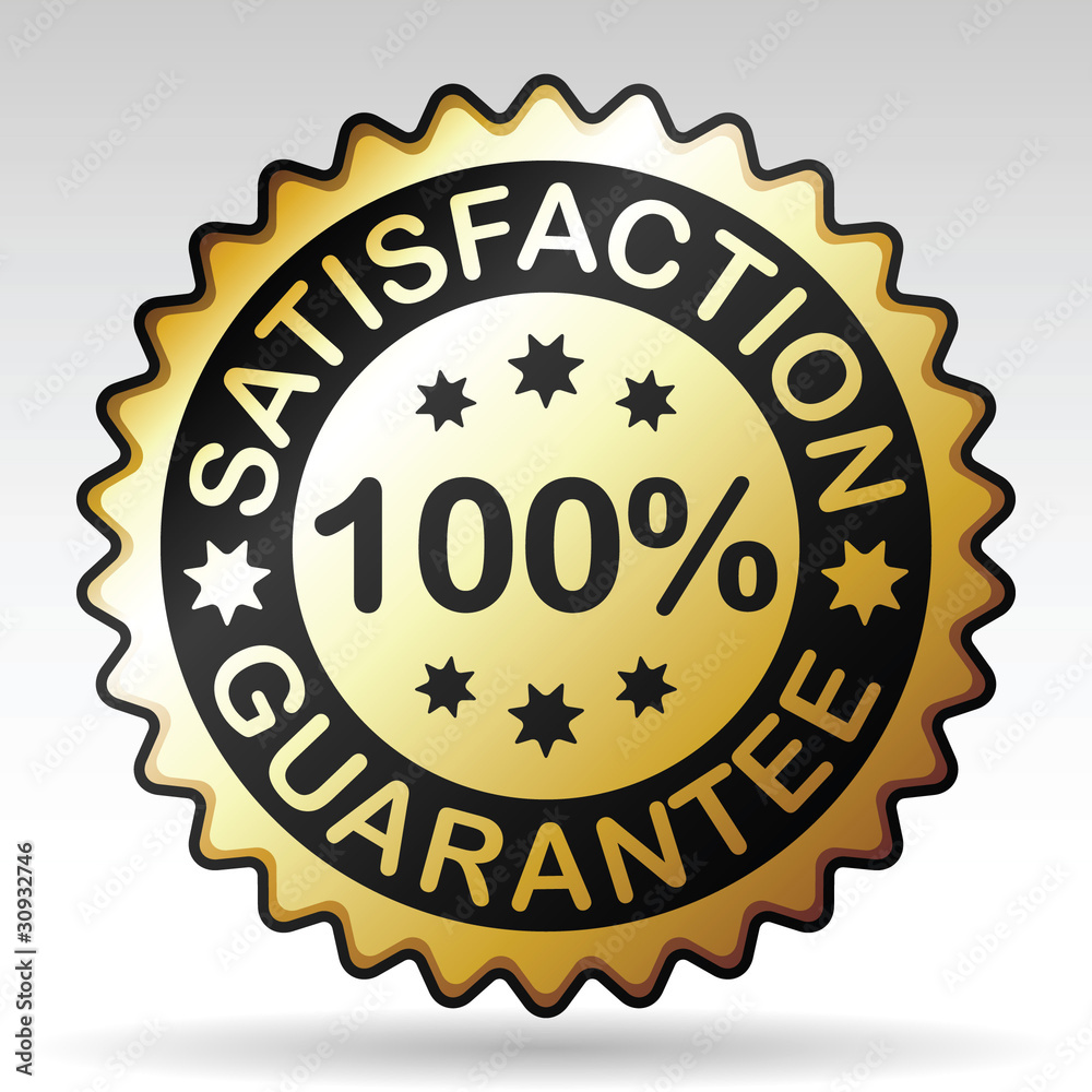 guarantee label, vector EPS version 8 Stock Vector | Adobe Stock