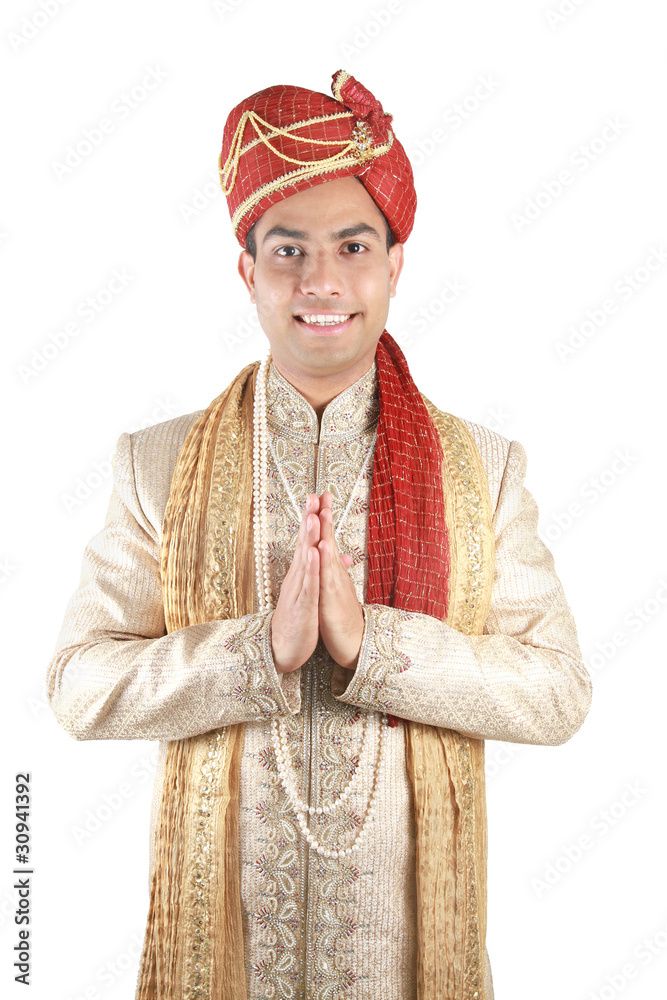 Indian in traditional clothes. Stock Photo | Adobe Stock