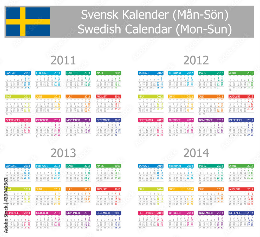 Swedish Calendar