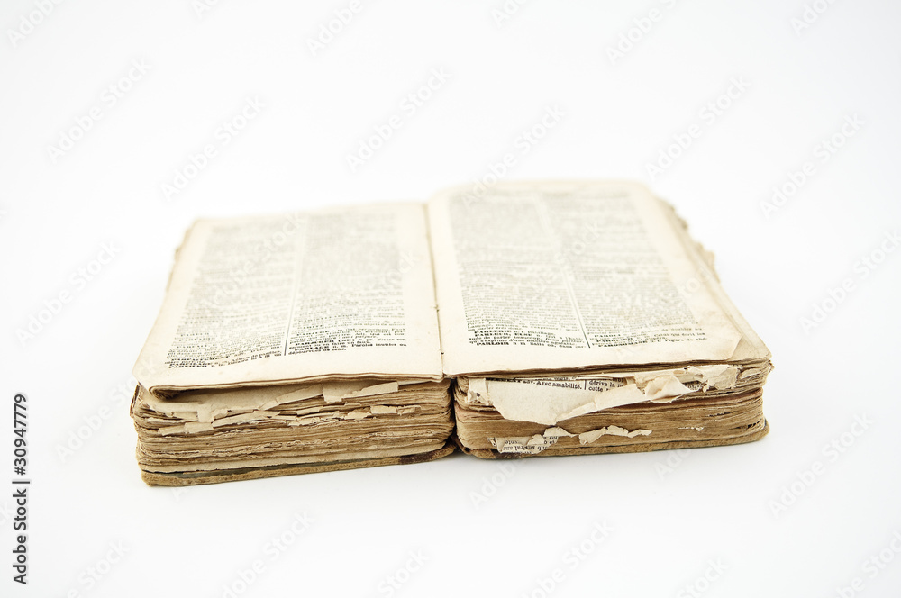 livre ancien ouvert Stock-Foto | Adobe Stock