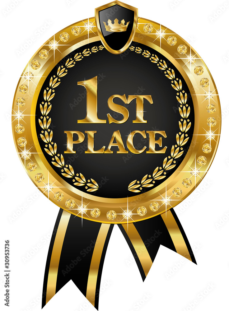 1st place Stock Vector | Adobe Stock
