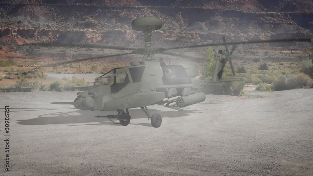 Apache helicopter take off HD Stock Video | Adobe Stock