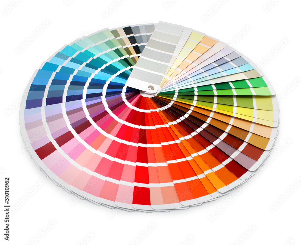 Designer color chart spectrum Stock Photo | Adobe Stock