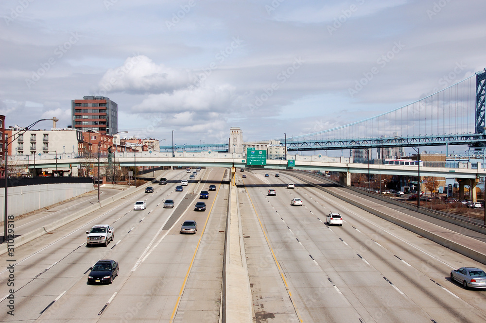 Interstate Highway 95 (Philadelphia) Stock Photo | Adobe Stock