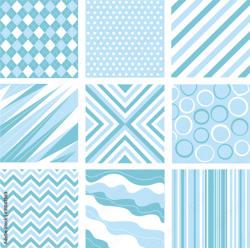 seamless blue patterns with fabric texture Stock Vector | Adobe Stock
