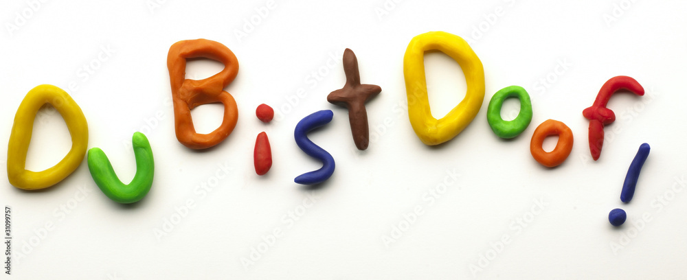 Du bist doof! Stock-Foto | Adobe Stock