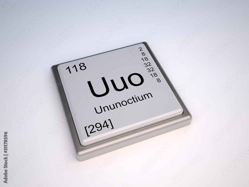 Ununoctium Periodic Table