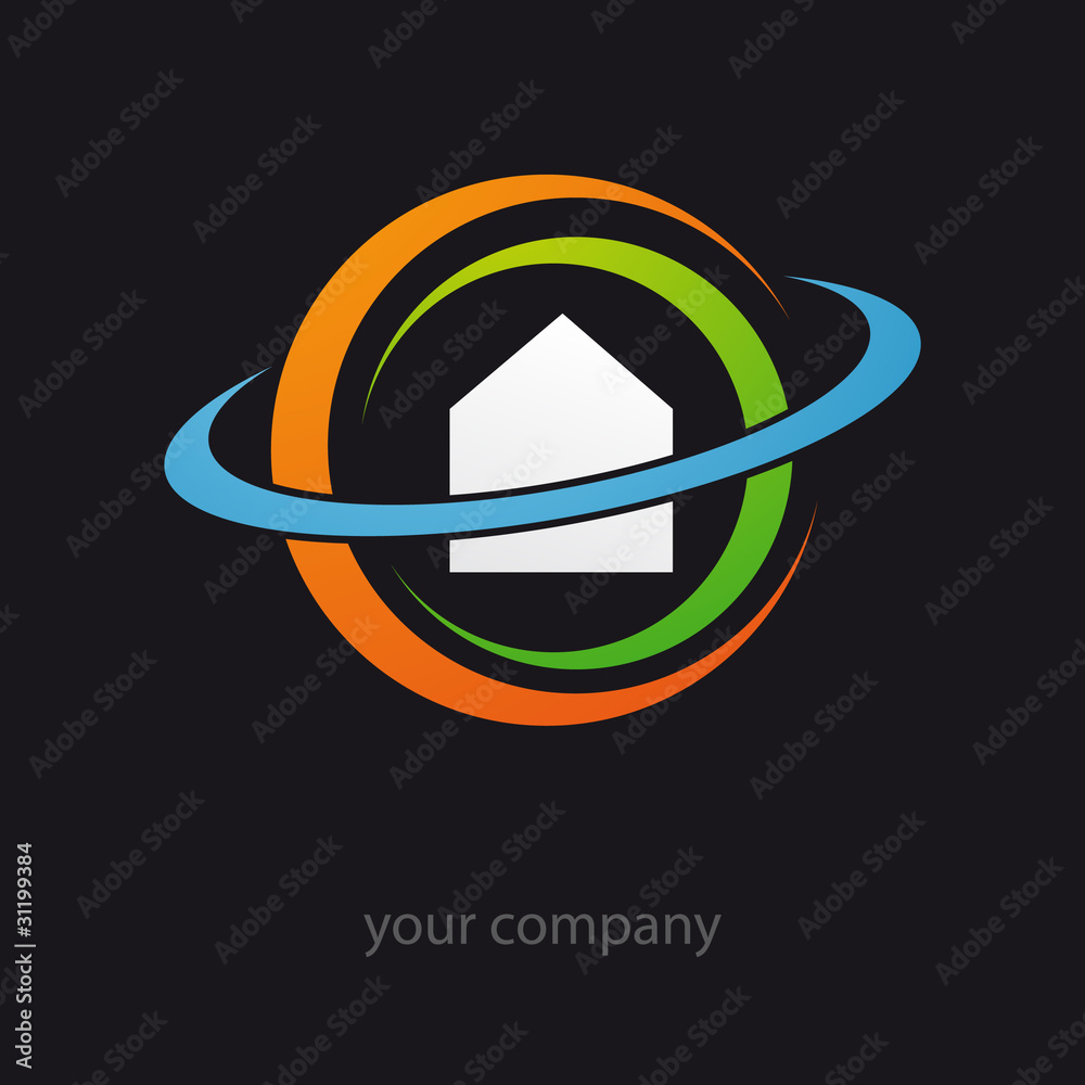 logo entreprise, logement durable, habitat Stock Vector | Adobe Stock
