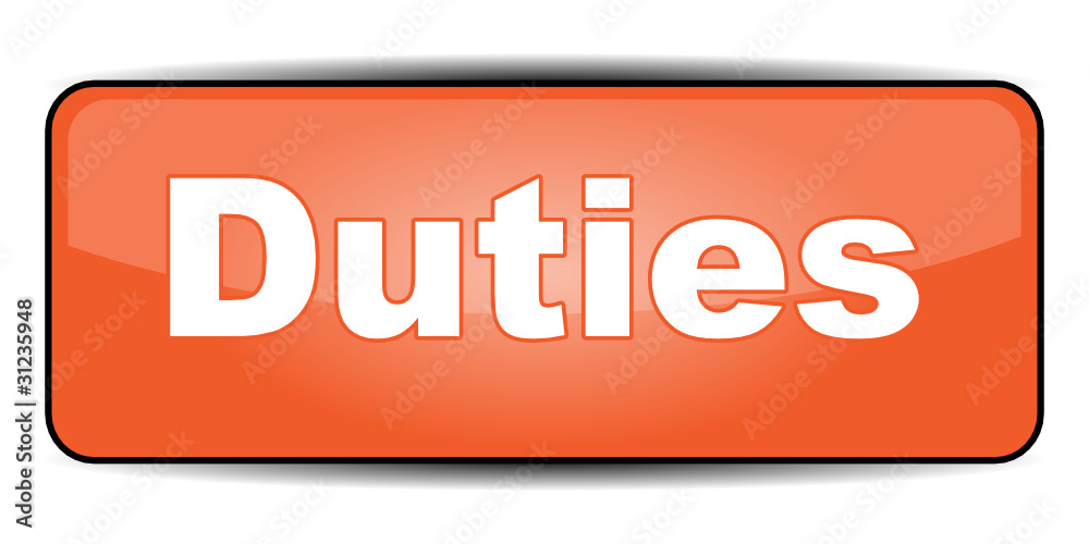 DUTIES ICON Stock Vector | Adobe Stock