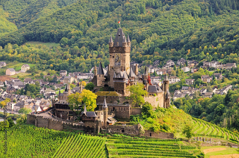 Cochem Reichsburg - Cochem Castle 14 Stock Photo | Adobe Stock