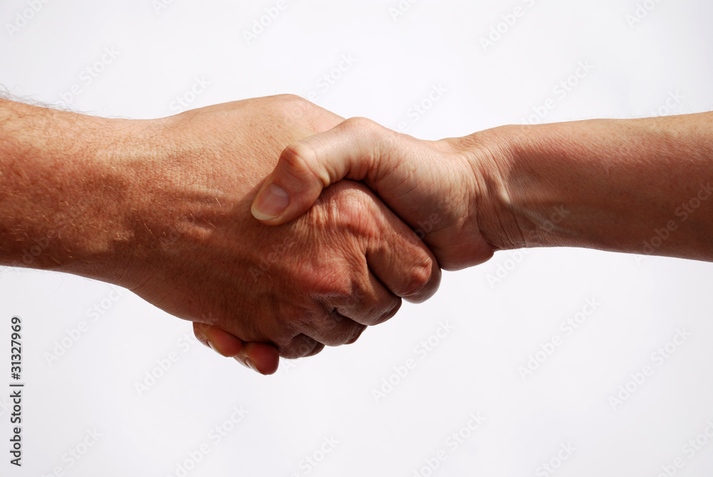 Handschlag Stock-Foto | Adobe Stock