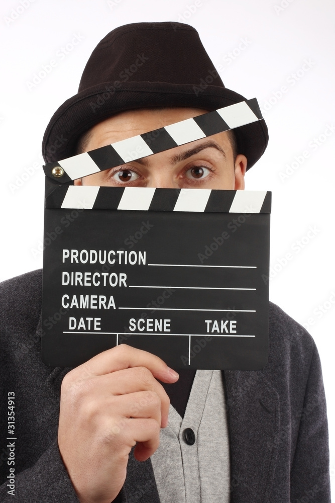 Film flap Stock Photo | Adobe Stock