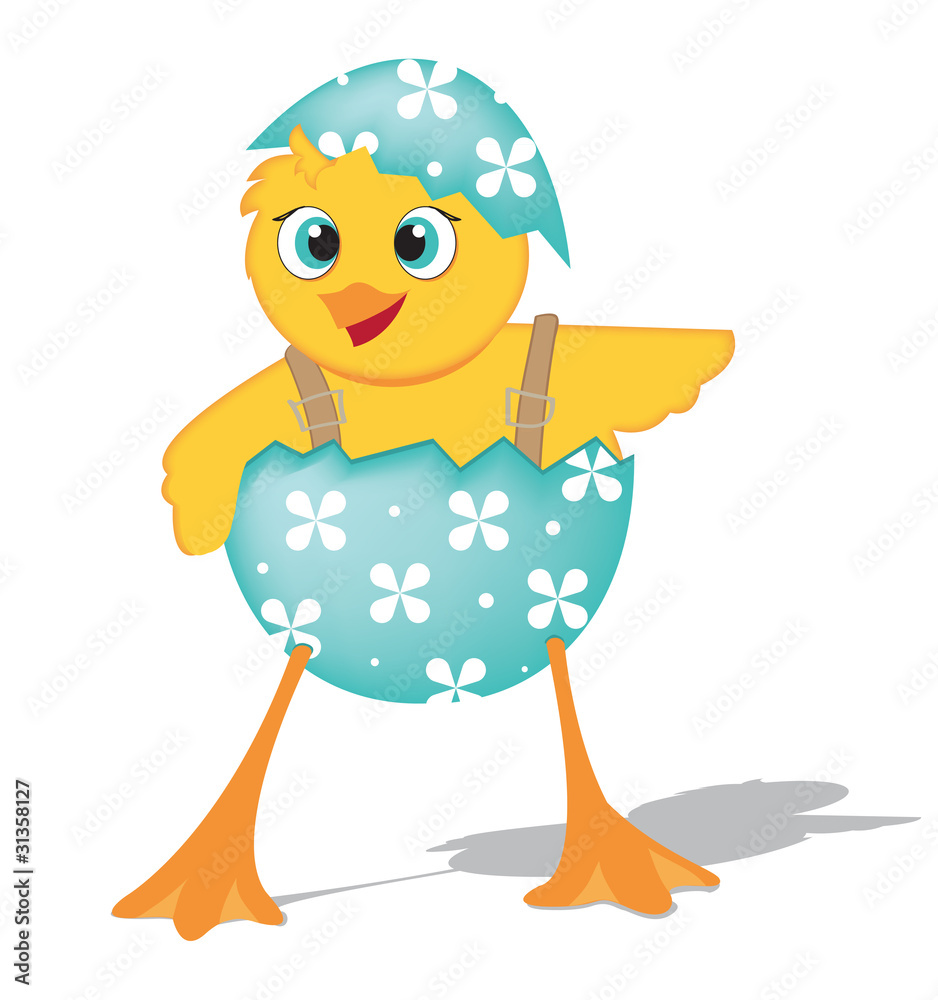 pulcino Stock Vector | Adobe Stock