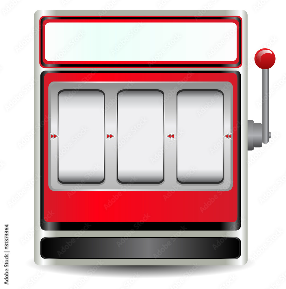 red slot machine 素材庫向量圖 | Adobe Stock