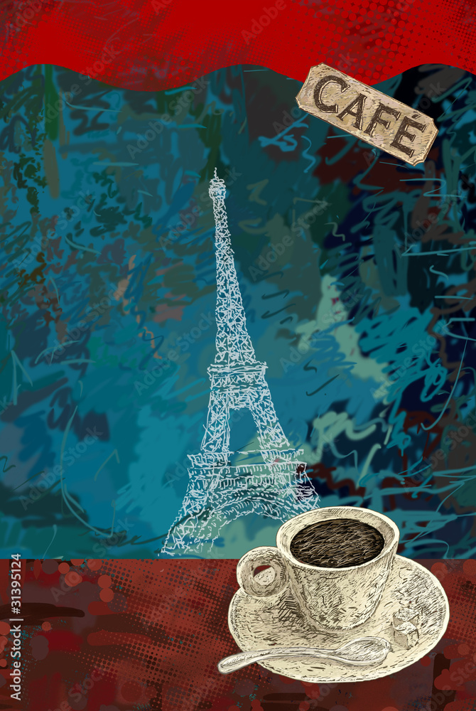 Poster Paris cafe – Wall Art | UkPosters