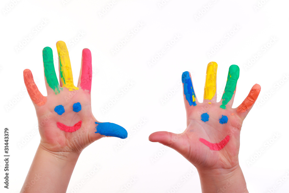 Kinderhände Stock-Foto | Adobe Stock