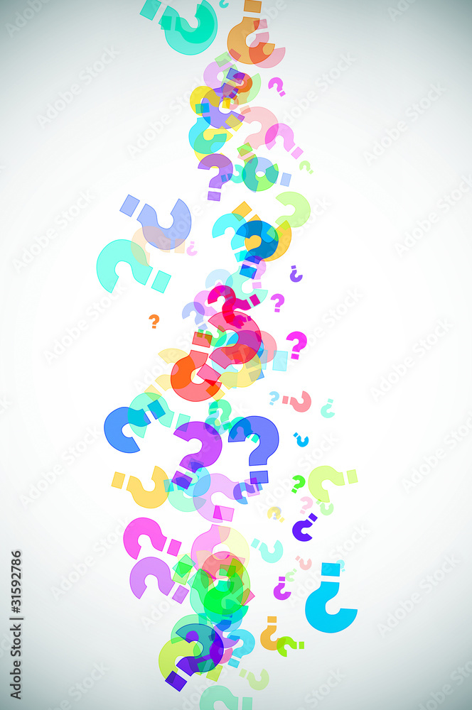 question marks background Stock Photo | Adobe Stock