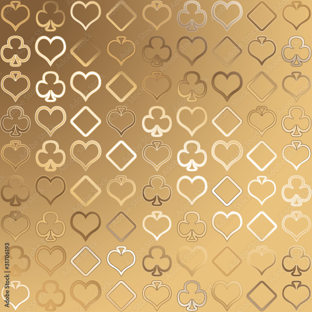 Elegant Poker background, vector illustration Stock Vector | Adobe Stock