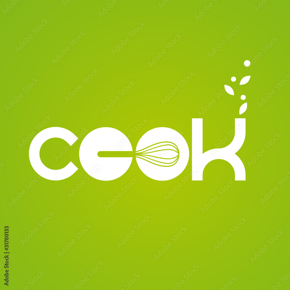logo, cook, logo cook, cuisiner Stock Vector | Adobe Stock