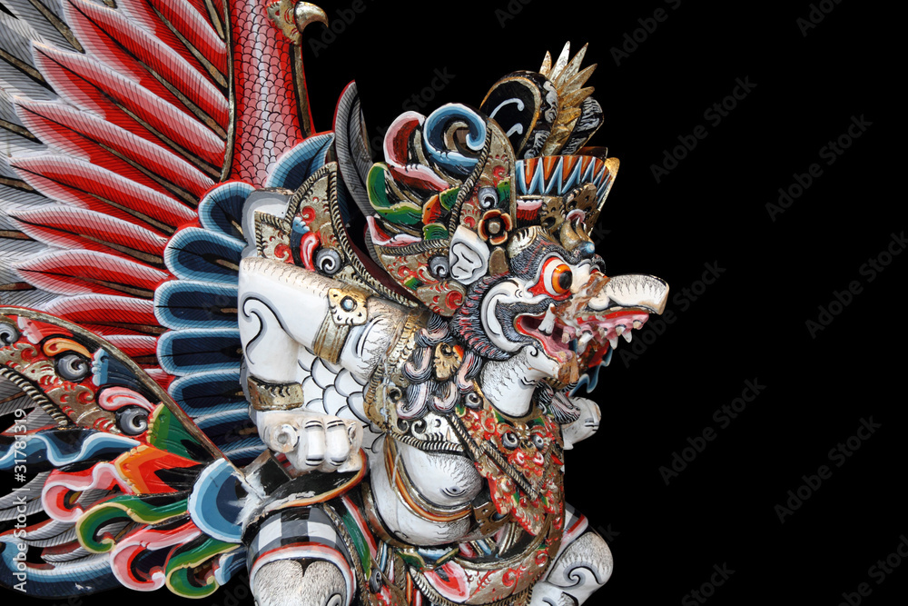 Garuda - In Bali, is believed to be the king of birds Stock Photo ...