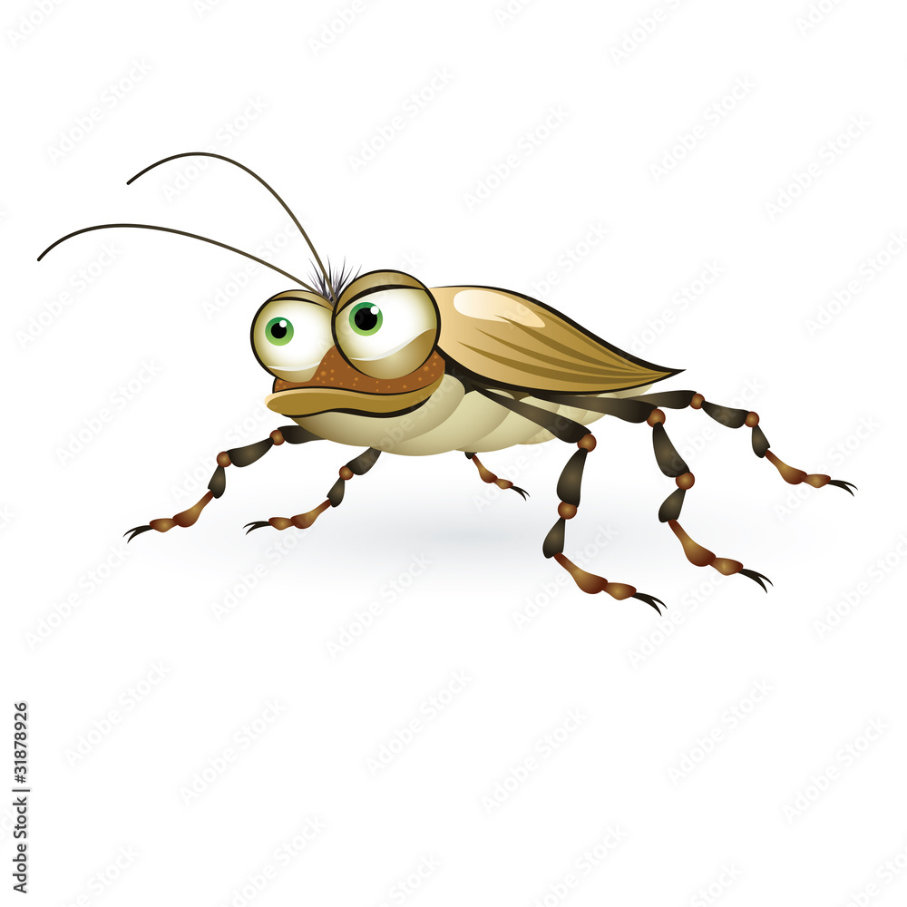 Cartoon beetle Stock Vector | Adobe Stock