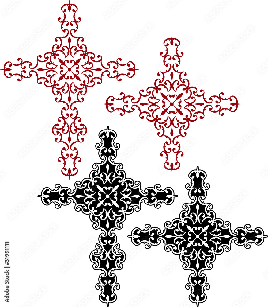 cross design Stock Vector | Adobe Stock