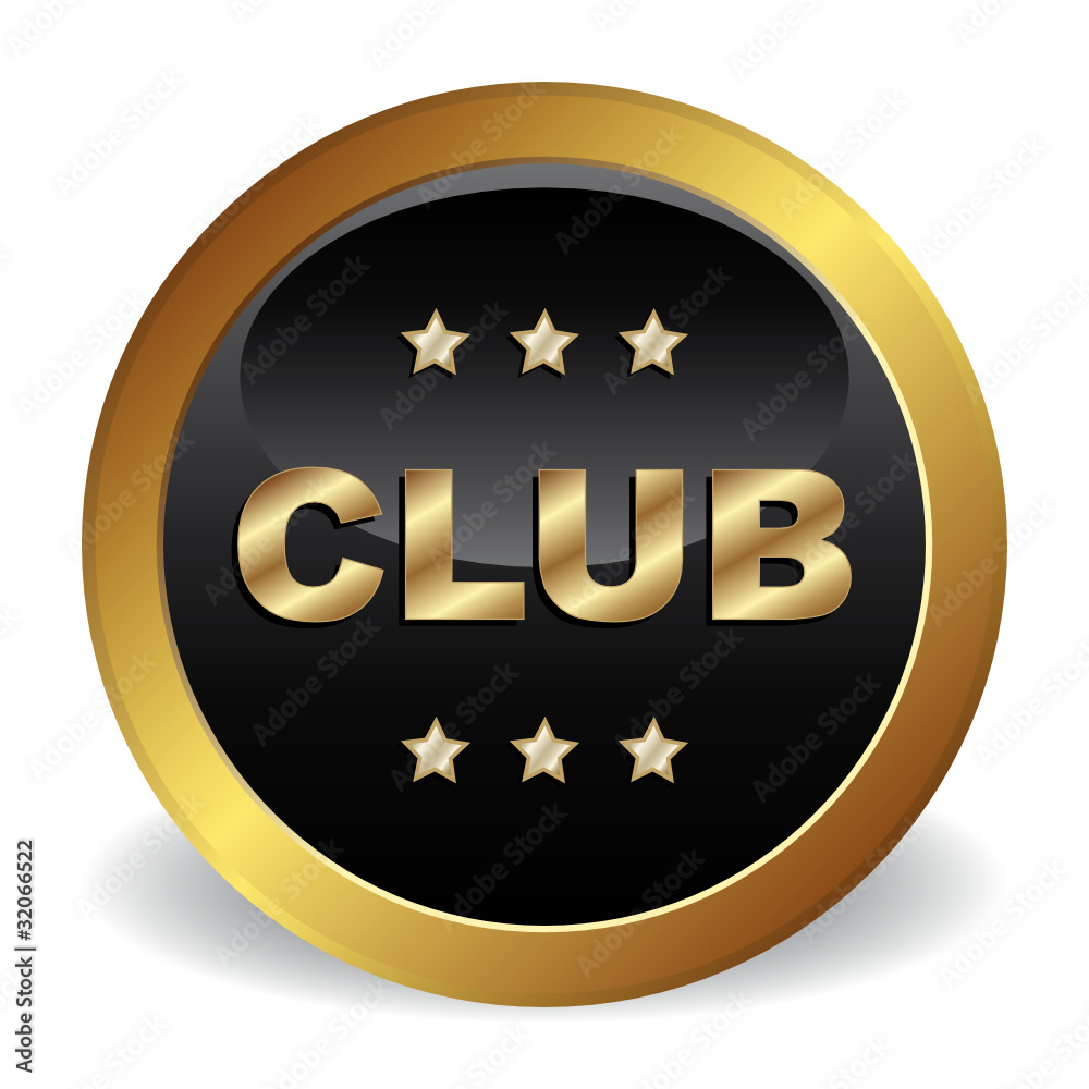CLUB ICON Stock Vector | Adobe Stock