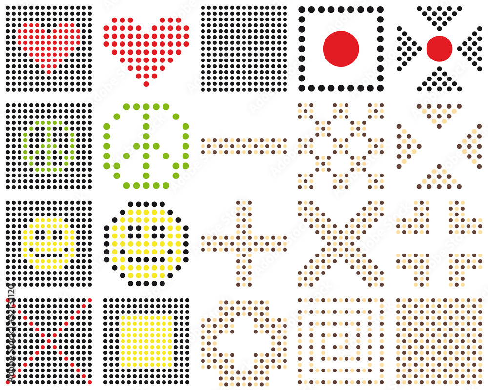 point designs Stock Vector | Adobe Stock