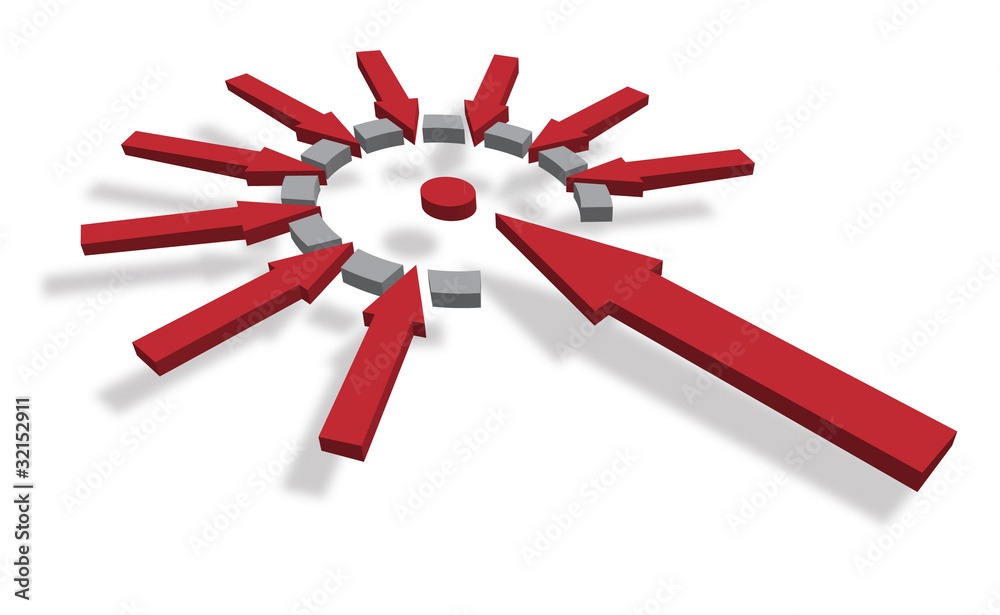 pfeile Stock-Vektorgrafik | Adobe Stock