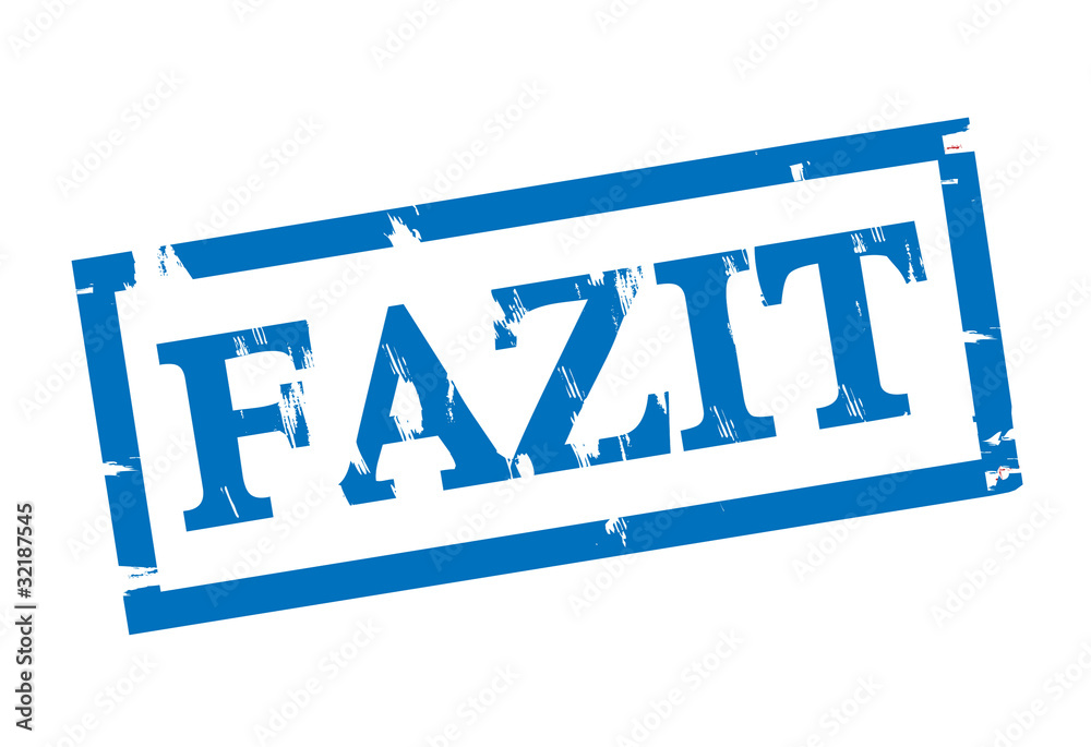 Fazit Stempel Blau - Stock - GamesAgeddon