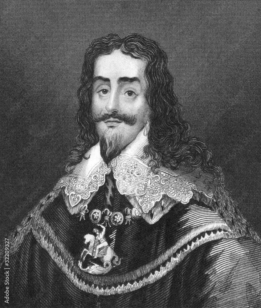 Charles I of England Stock Photo | Adobe Stock
